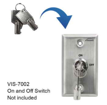 SPARE KEY - ON AND OFF SWITCH - Access Control Las Vegas